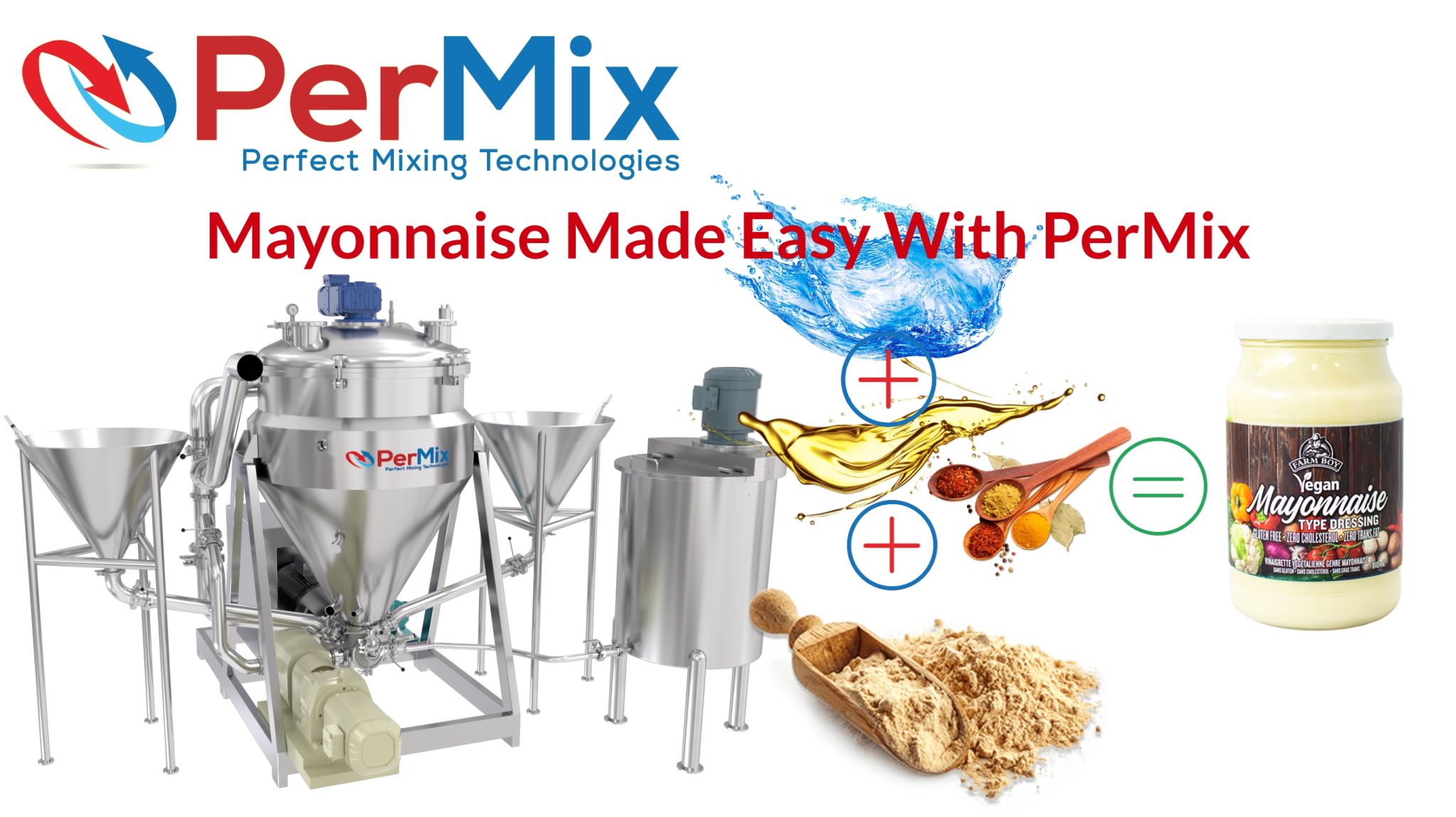Mayonnaise mixers - Fiprocess